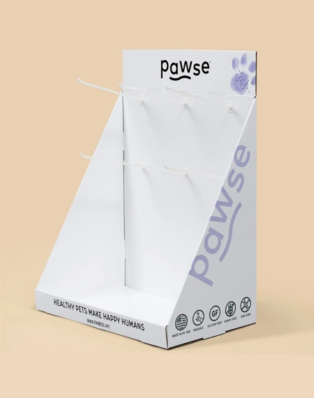 Custom Peg Hook Display Boxes for Retail Hanging | Custom Boxes Inc.