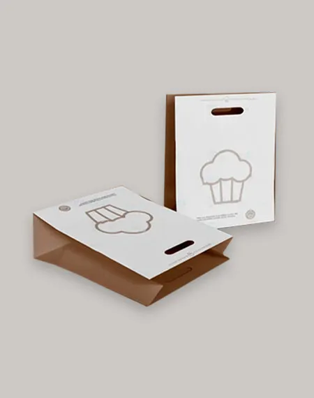 Die Cut Paper Bags Custom Durable Packaging | Custom Boxes Inc
