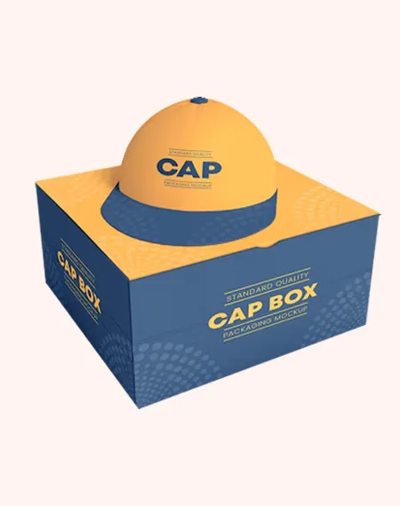 Custom Sports Cap Packaging Boxes | Premium Hat Packaging | Custom ...